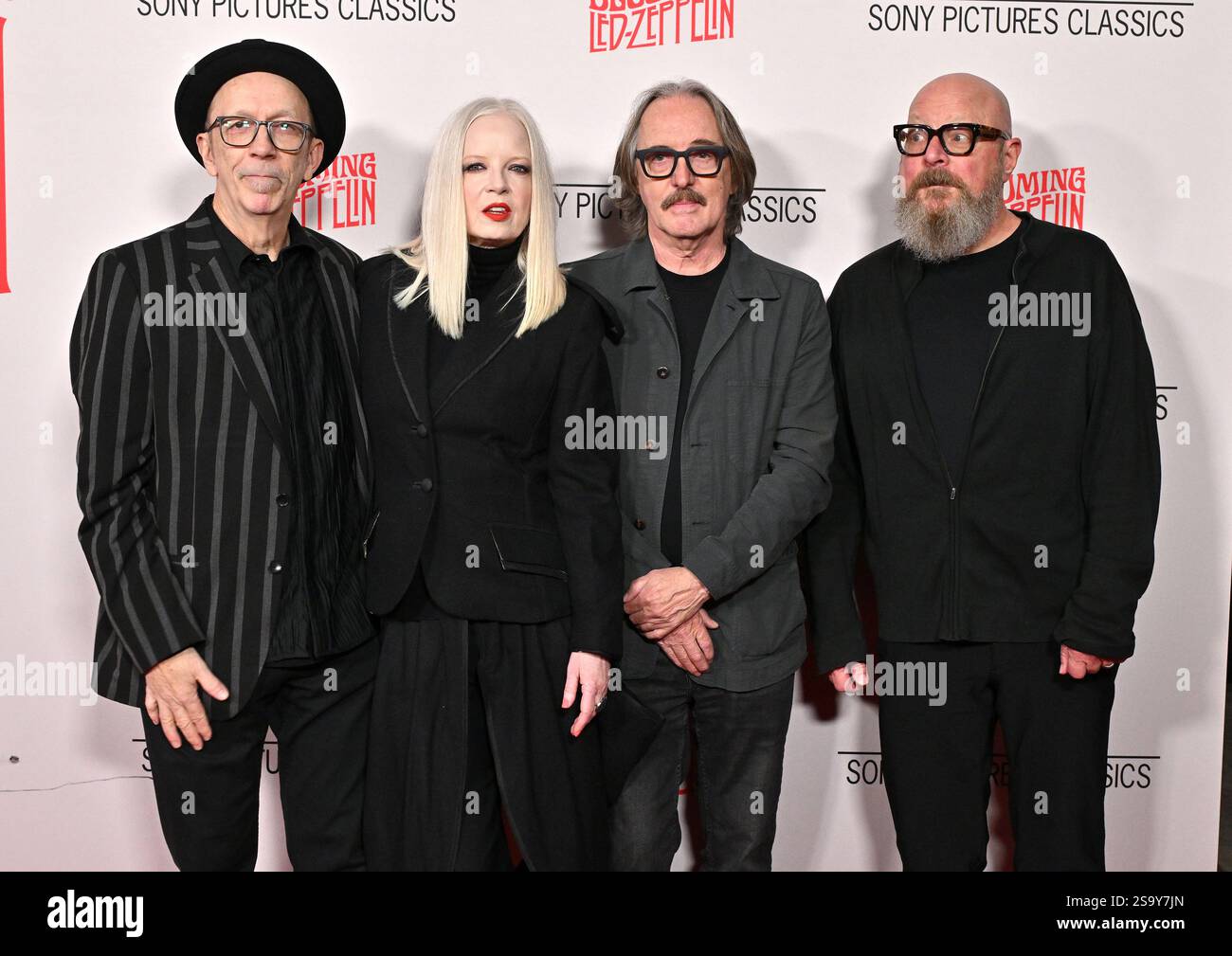 Hollywood, USA. 27th Jan, 2025. Duke Erikson Shirley Manson, Butch Vig ...