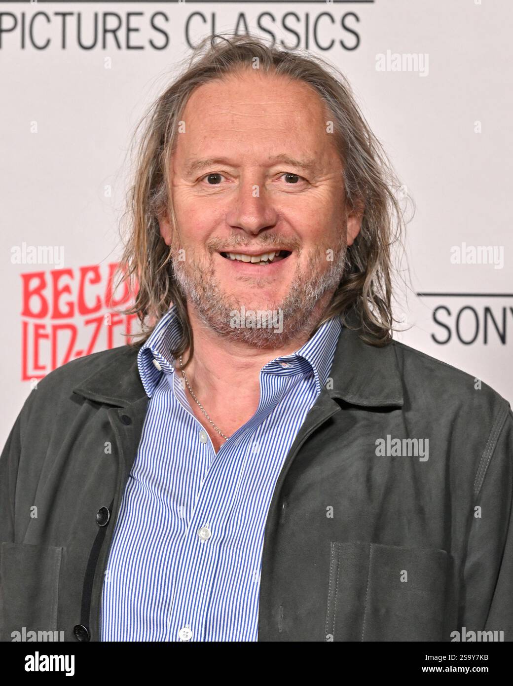 Hollywood, USA. 27th Jan, 2025. David MacKenzie arriving to the Sony ...