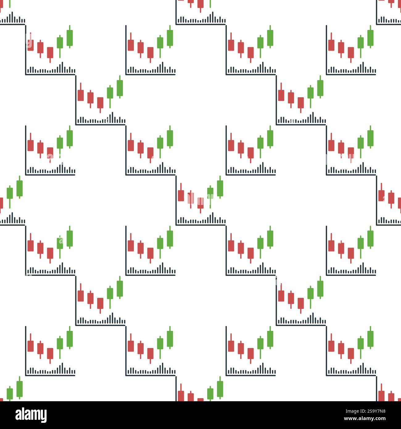 Candlestick Chart vector Professional Financial Trading concept ...