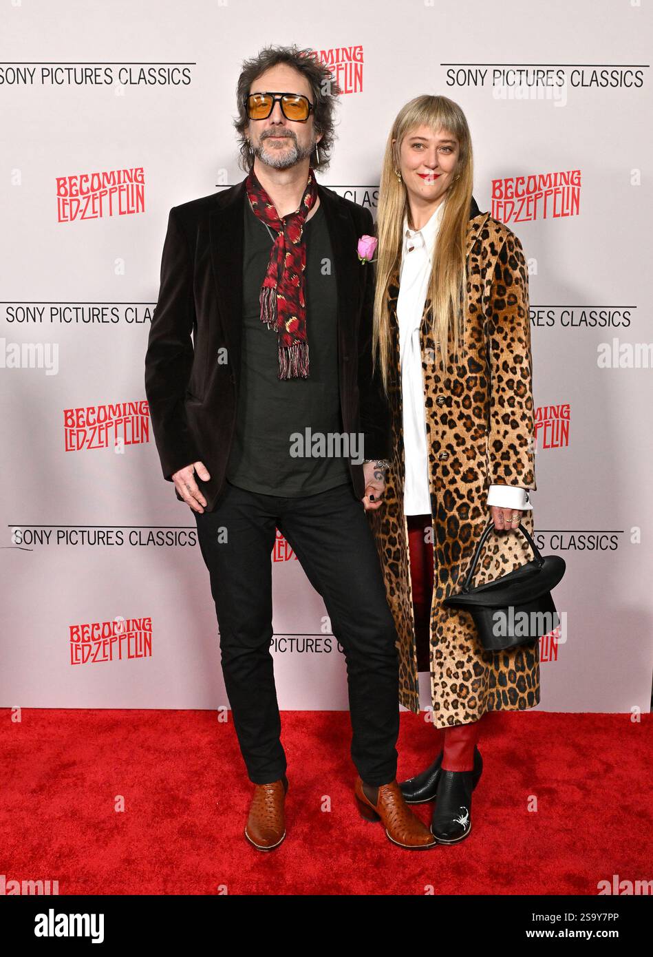 Chris Robinson and Camille Johnson arriving to the Sony Pictures Classics premiere of “Becoming ...