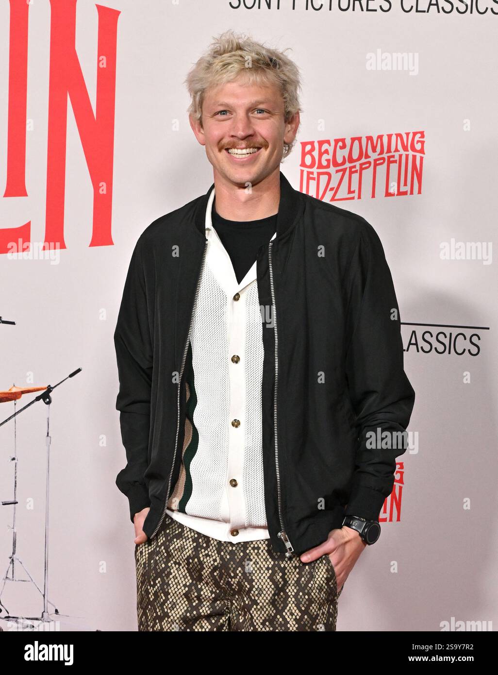 Aric Van Halen arriving to the Sony Pictures Classics premiere of ...