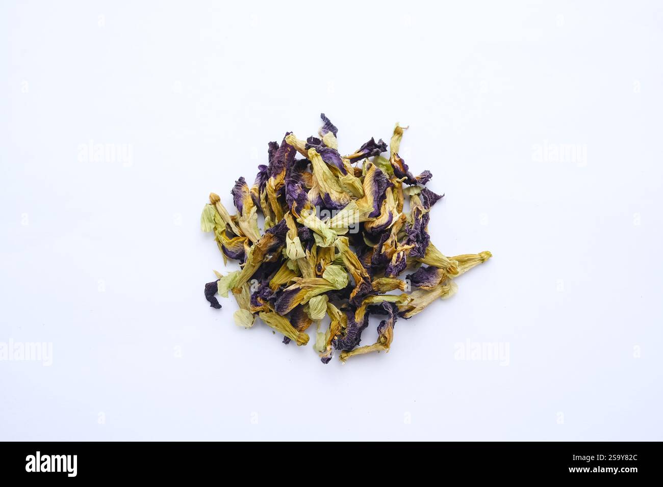 Dried Blue Butterfly Pea flower or Clitoria ternatea for herbal tea ...
