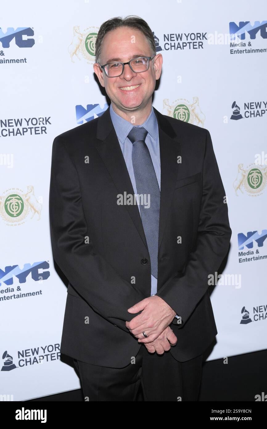 New York, USA. 27th Jan, 2025. Randy Merrill attends GRAMMY NY Chapter ...