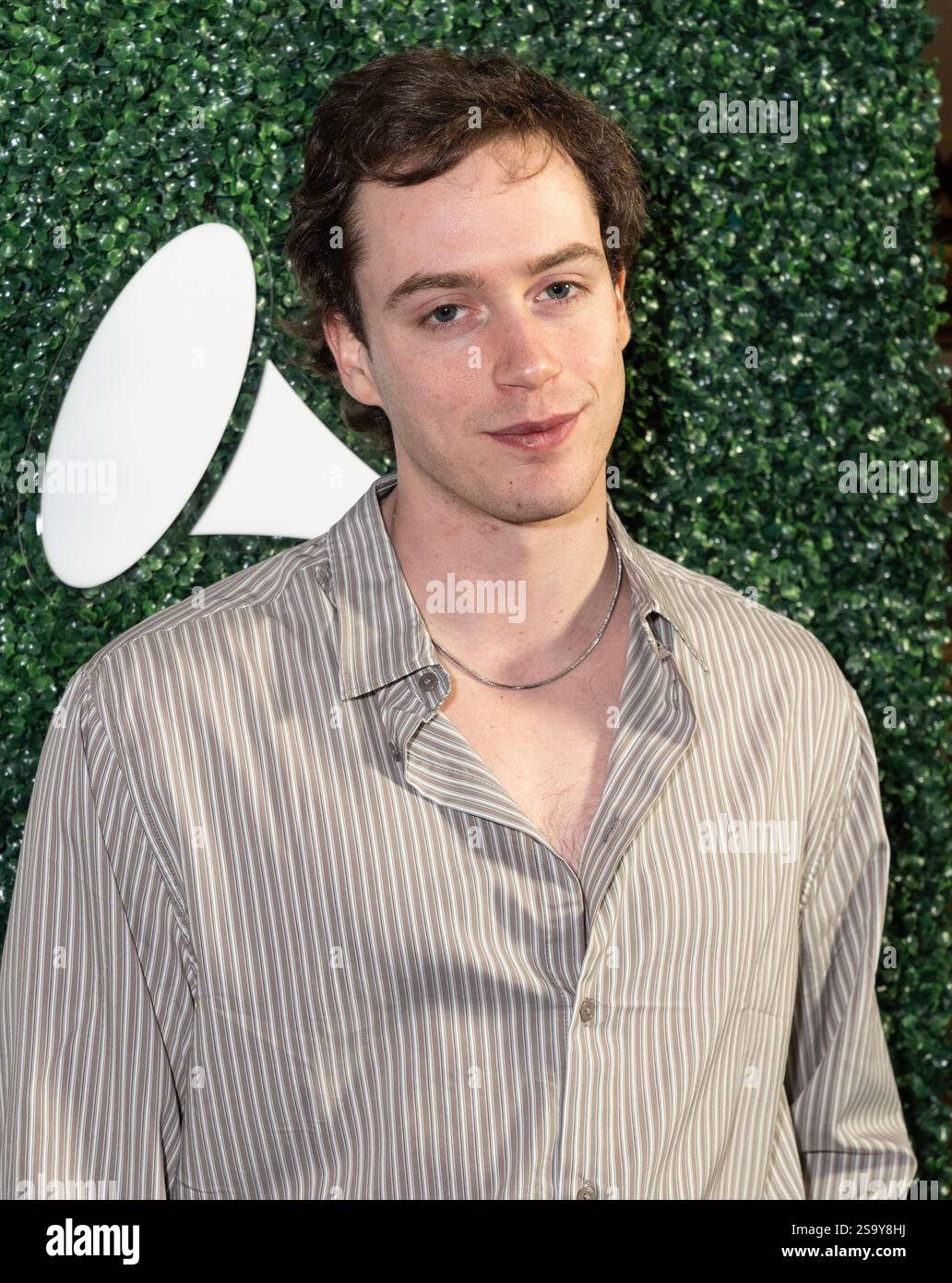 New York, USA. 27th Jan, 2025. Brent Comer attends Recording Academy ...