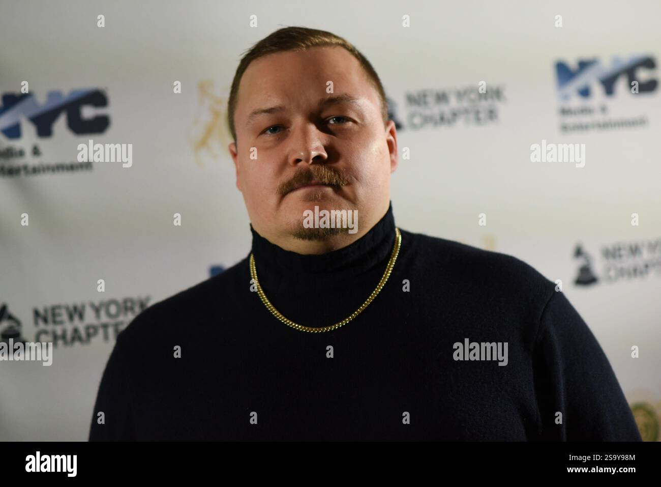 New York, USA. 27th Jan, 2025. Sean Hutchinson attends GRAMMY NY ...
