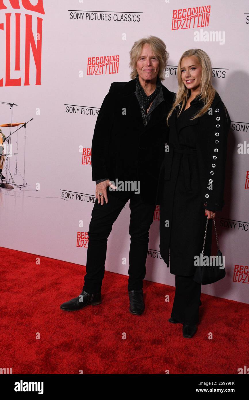 Hollywood, California, USA 27th January 2025 Brian Ray and Alli ...