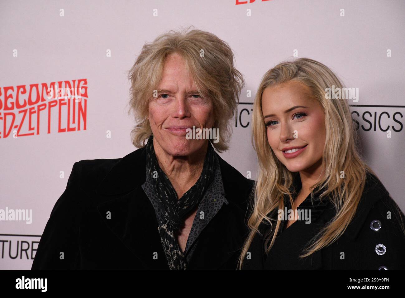 Hollywood, California, USA 27th January 2025 Brian Ray and Alli ...