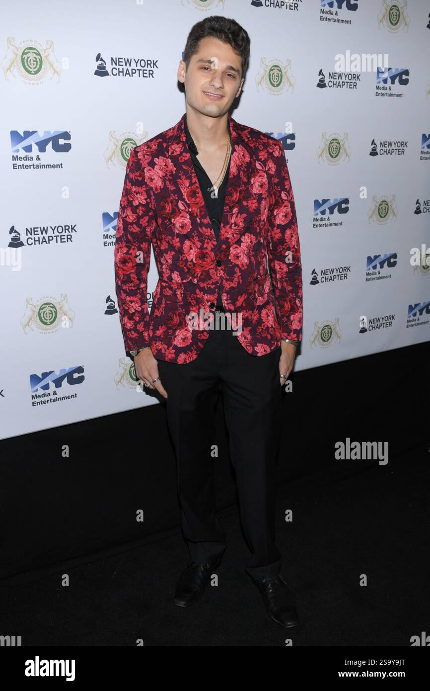 New York, USA. 27th Jan, 2025. Augie Bello attends GRAMMY NY Chapter ...