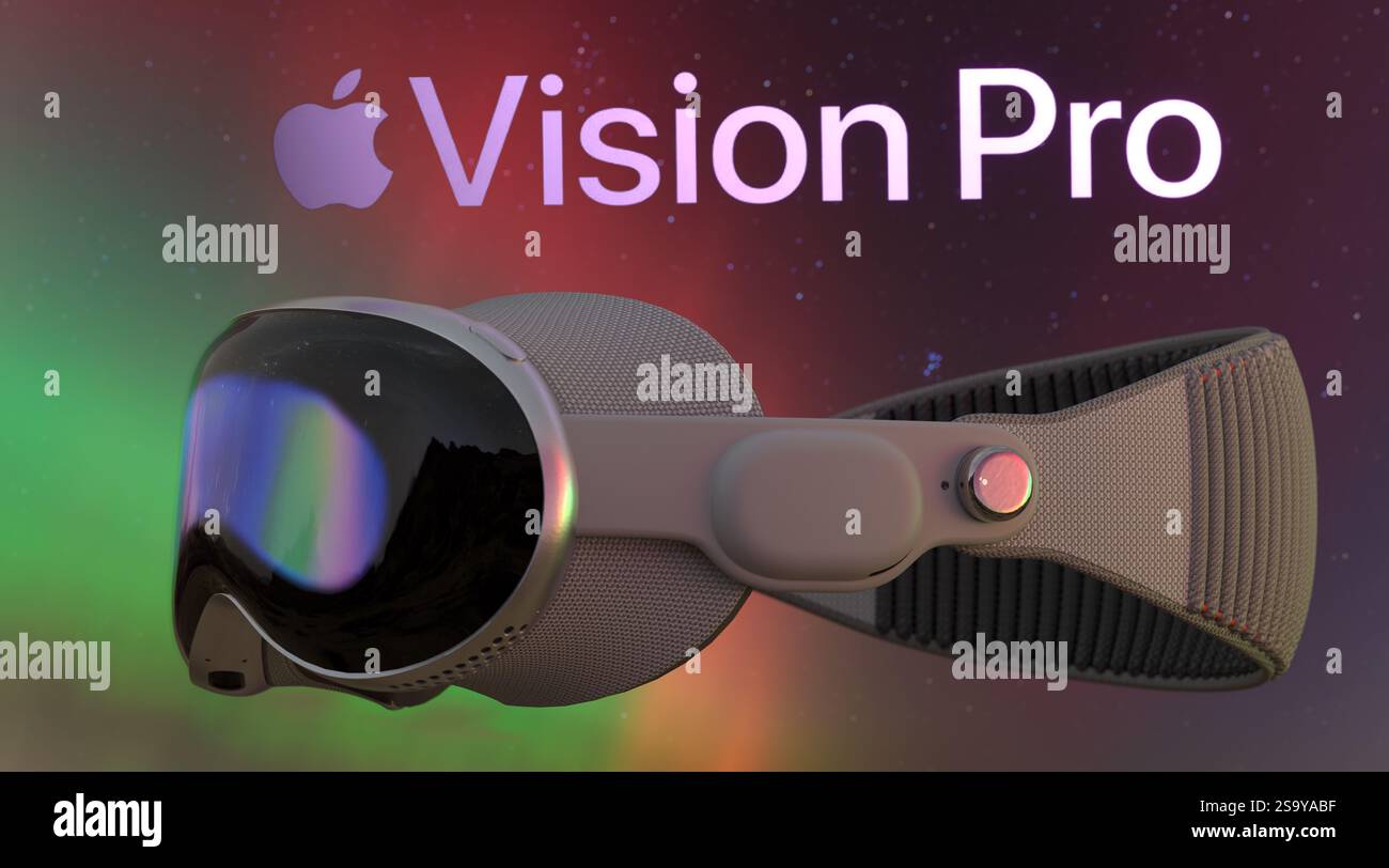 Vision pro apple hi-res stock photography and images - Alamy