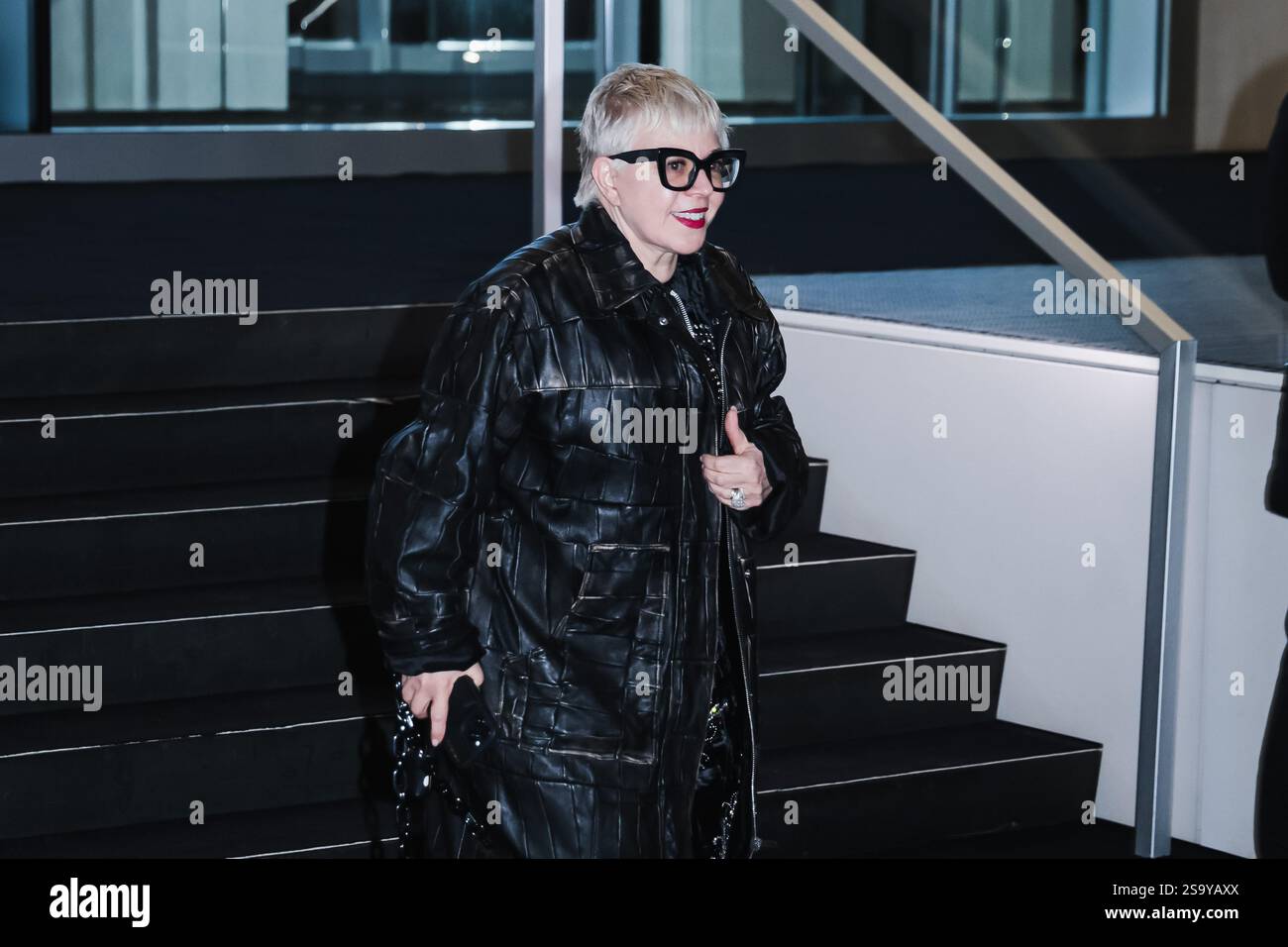 Milan, Italy. 19th Jan, 2025. Catherine Martin attends the Prada Party ...