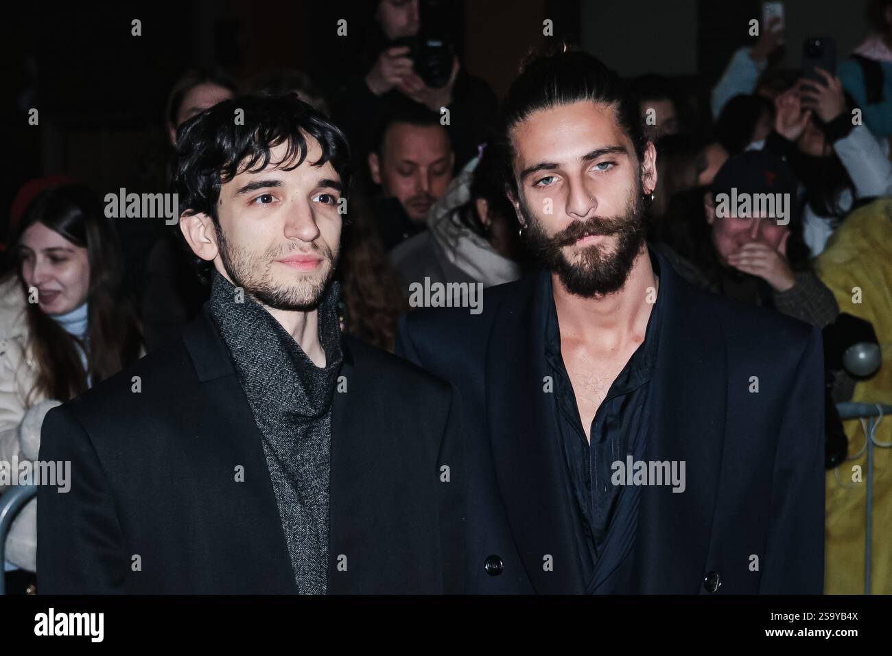 Milan, Italy. 18th Jan, 2025. Alessandro De Santis and Mario Lorenzo of ...