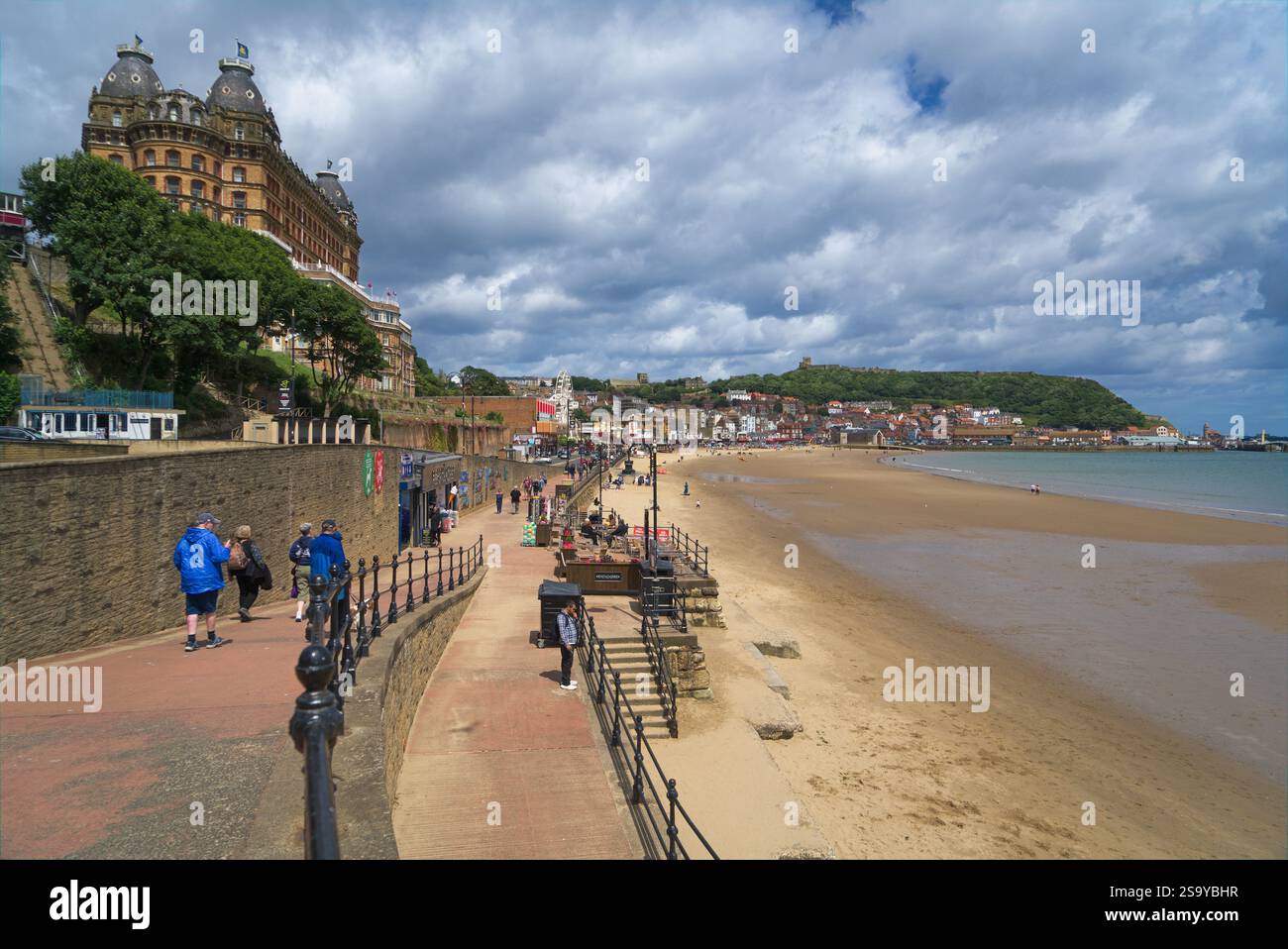 Scarborough seafront, Yorkshire, north east; England UK Stock Photo - Alamy