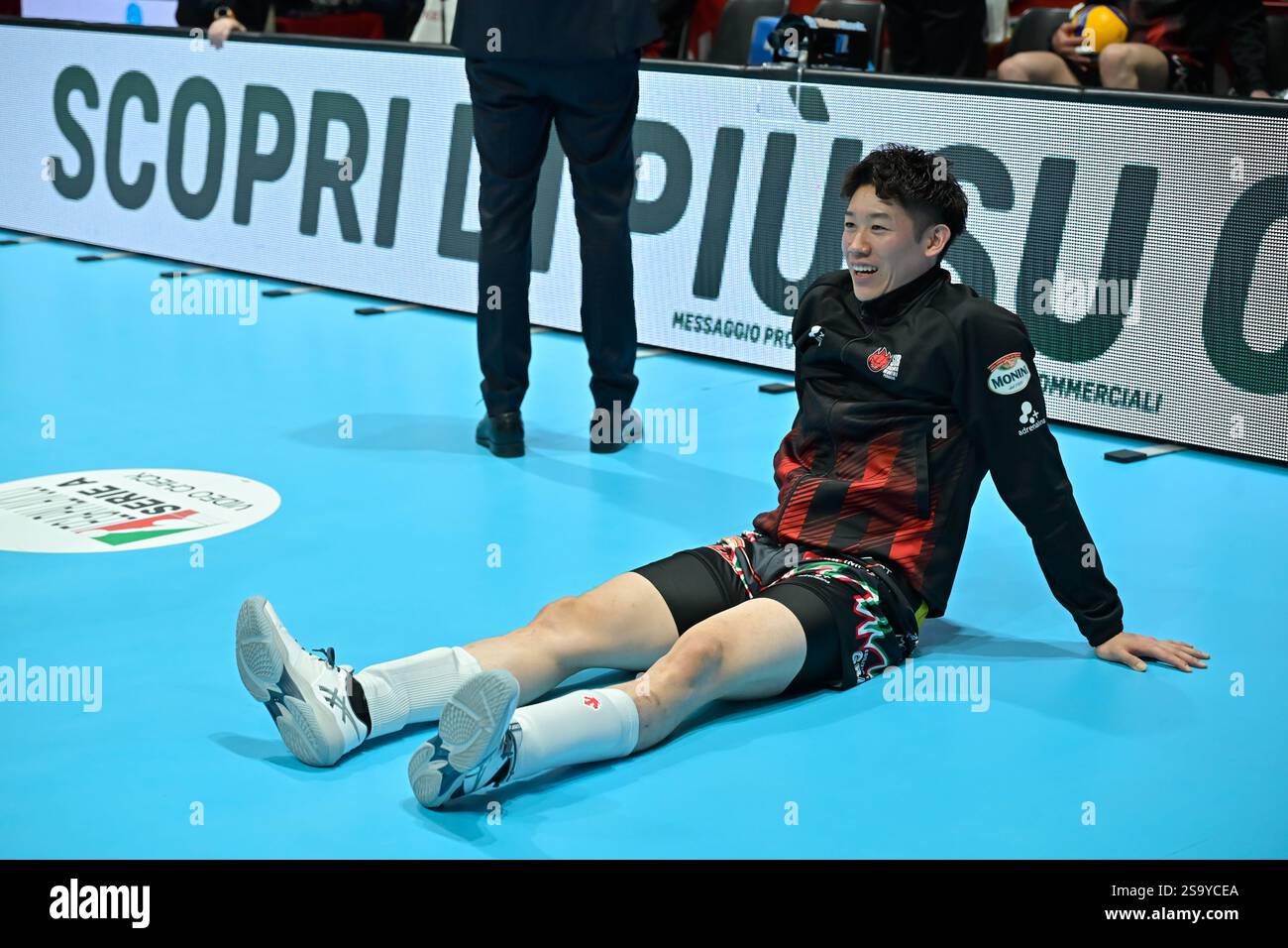 Yuki ISHIKAWA during Sir Susa Vim PERUGIA vs Rana VERONA, semifinal of ...