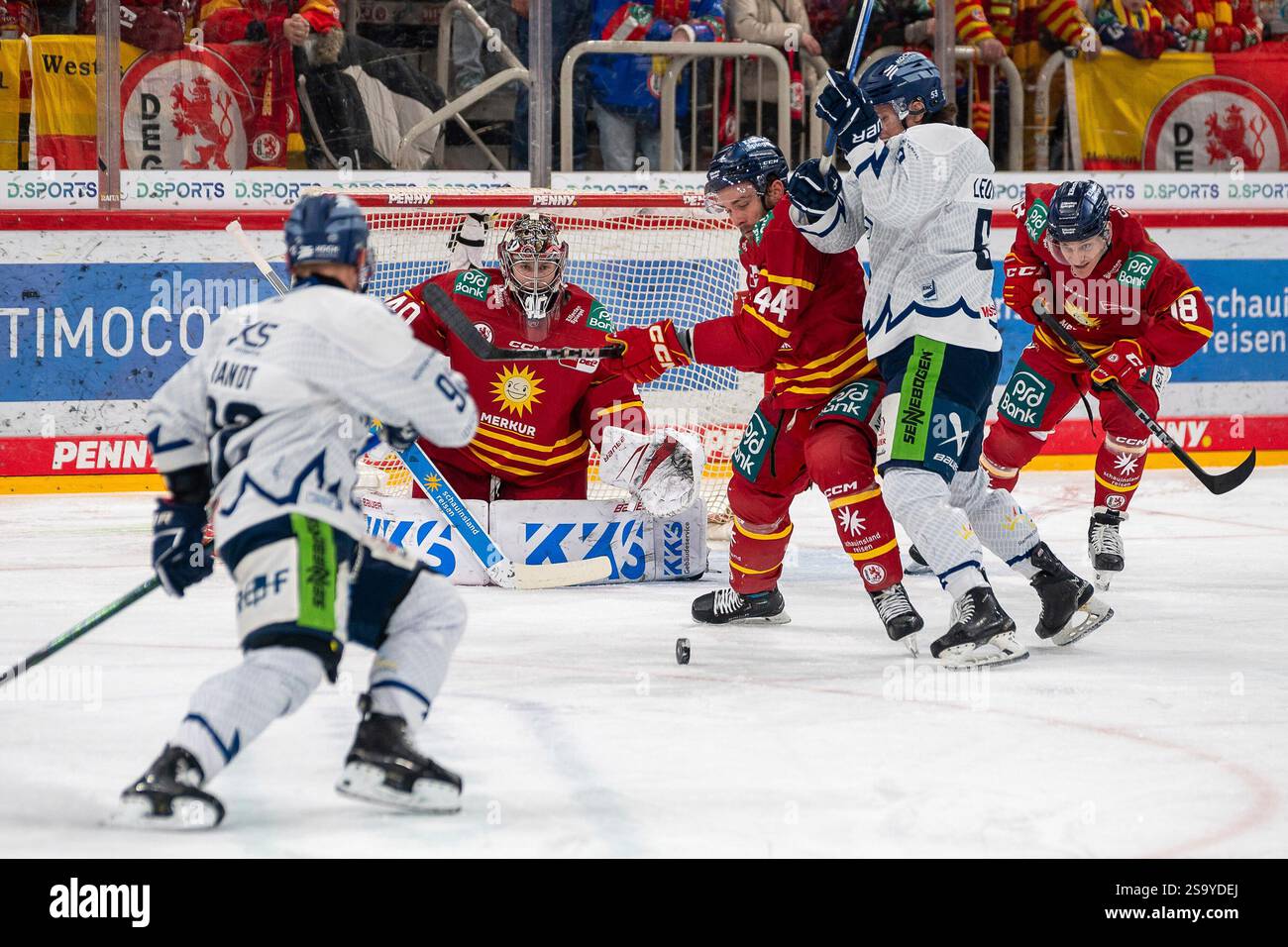 26.01.2025, Eishockey: Penny DEL, Saison 2024/2025, 40. Spieltag ...