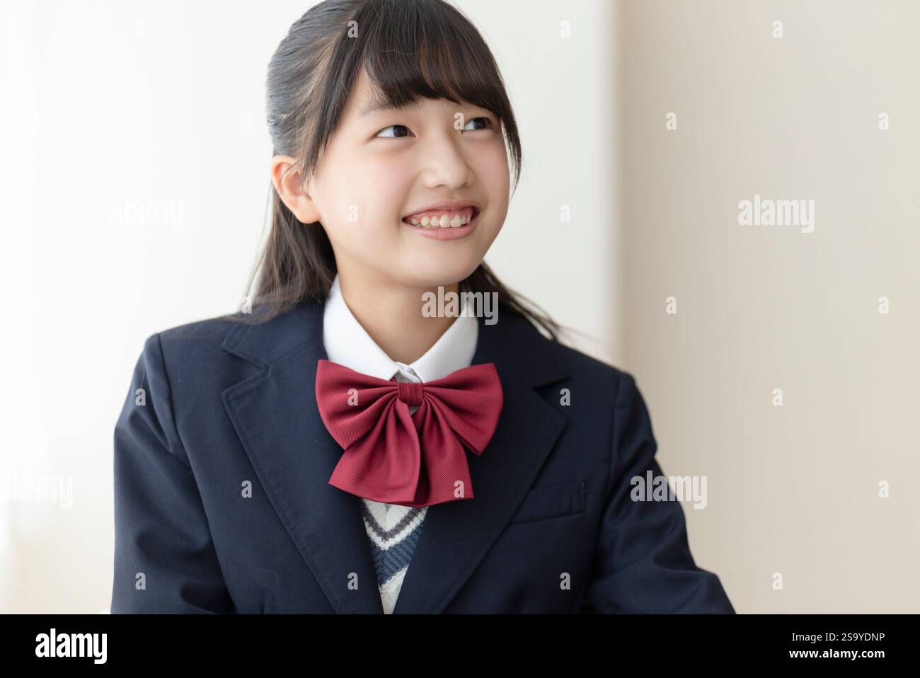 Junior high school students in class Stock Photo - Alamy