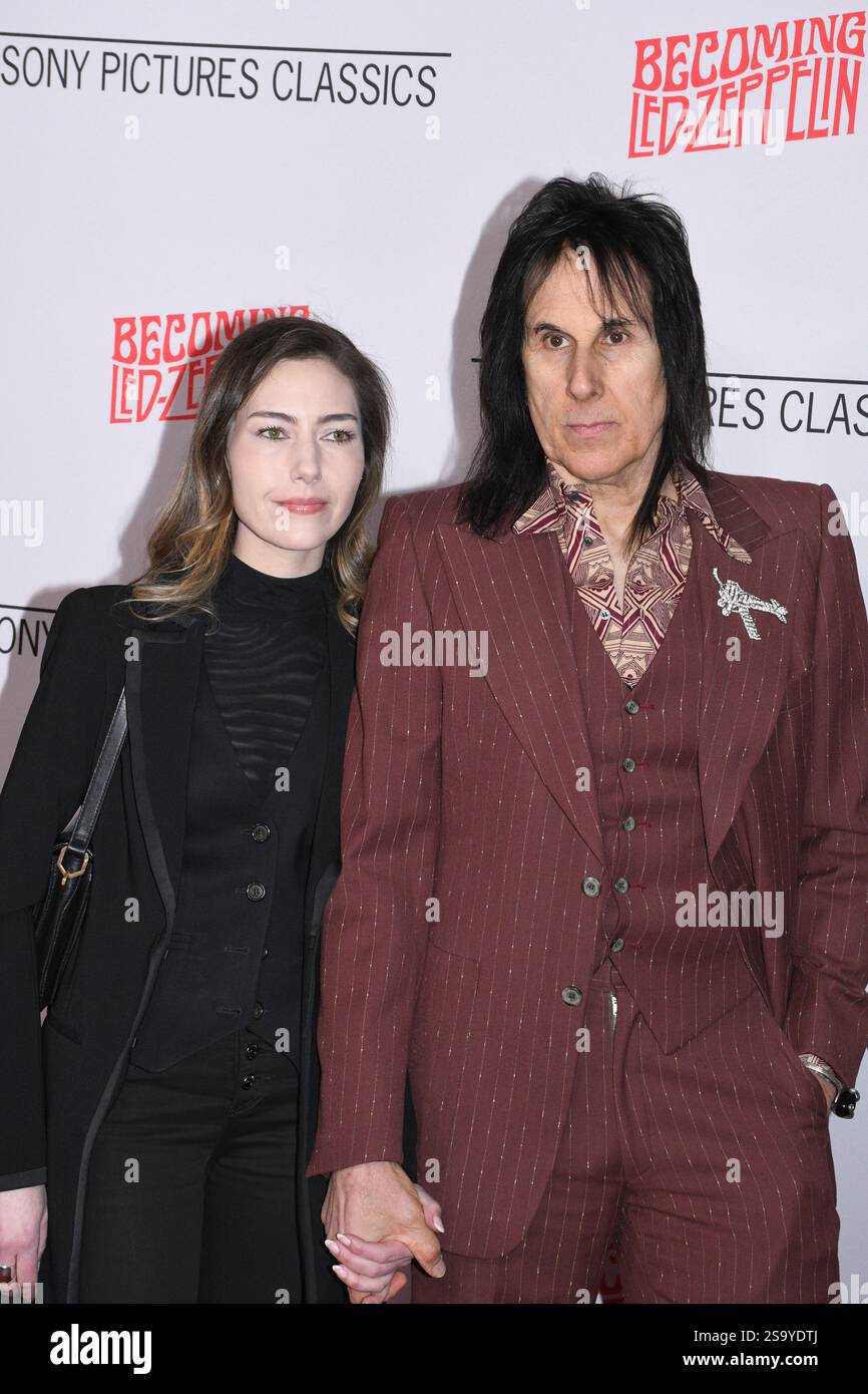 Hollywood, California, USA 27th January 2025 Nicky Panicci and Jamie ...