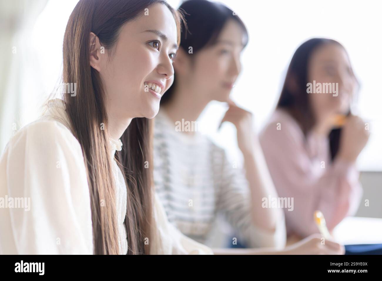 University students attending a lecture Stock Photo - Alamy
