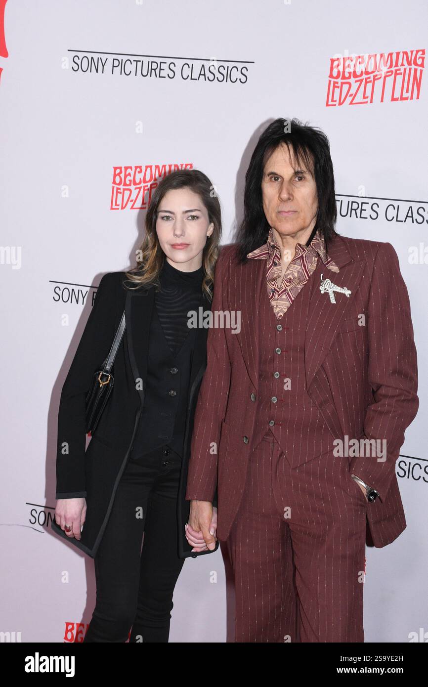 Hollywood, California, USA 27th January 2025 Nicky Panicci and Jamie ...
