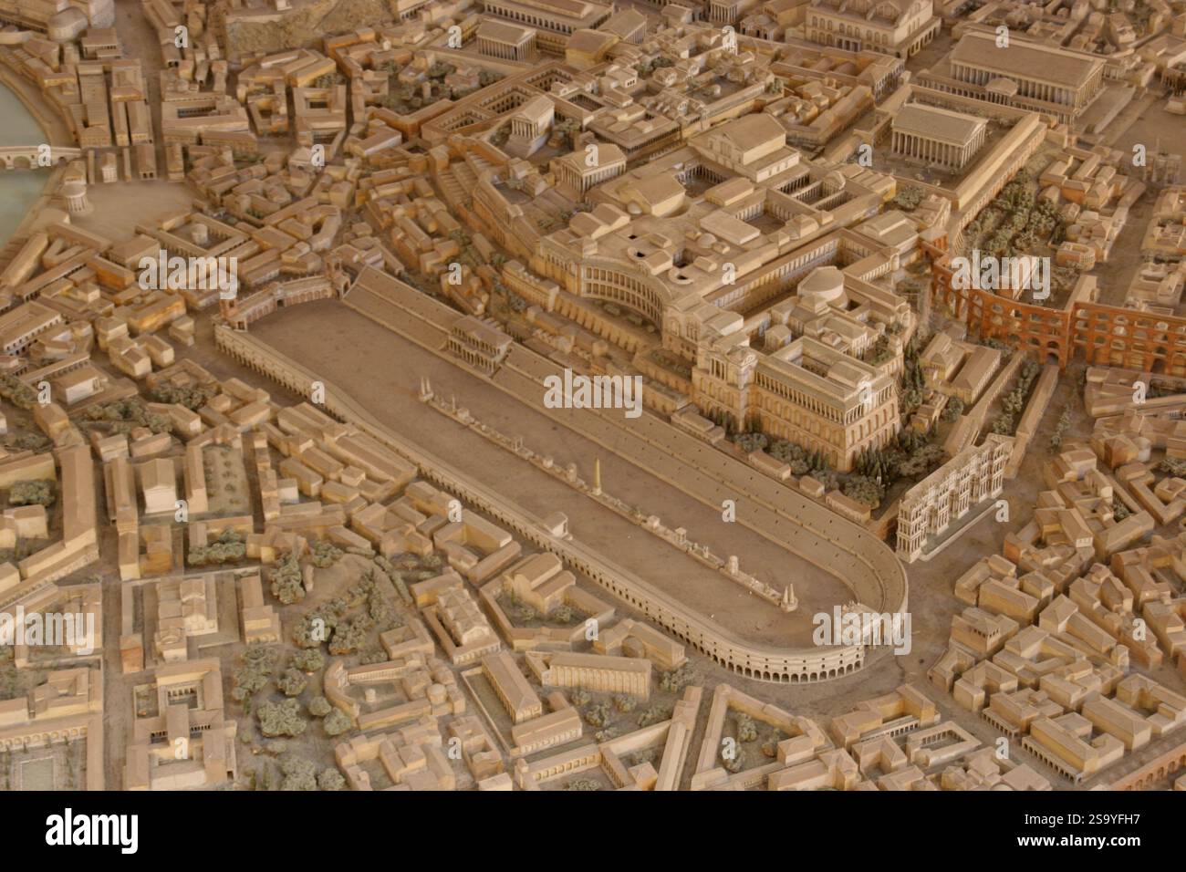 Model of imperial Rome by I. Gismondi (1933-1955). Reconstructing the ...