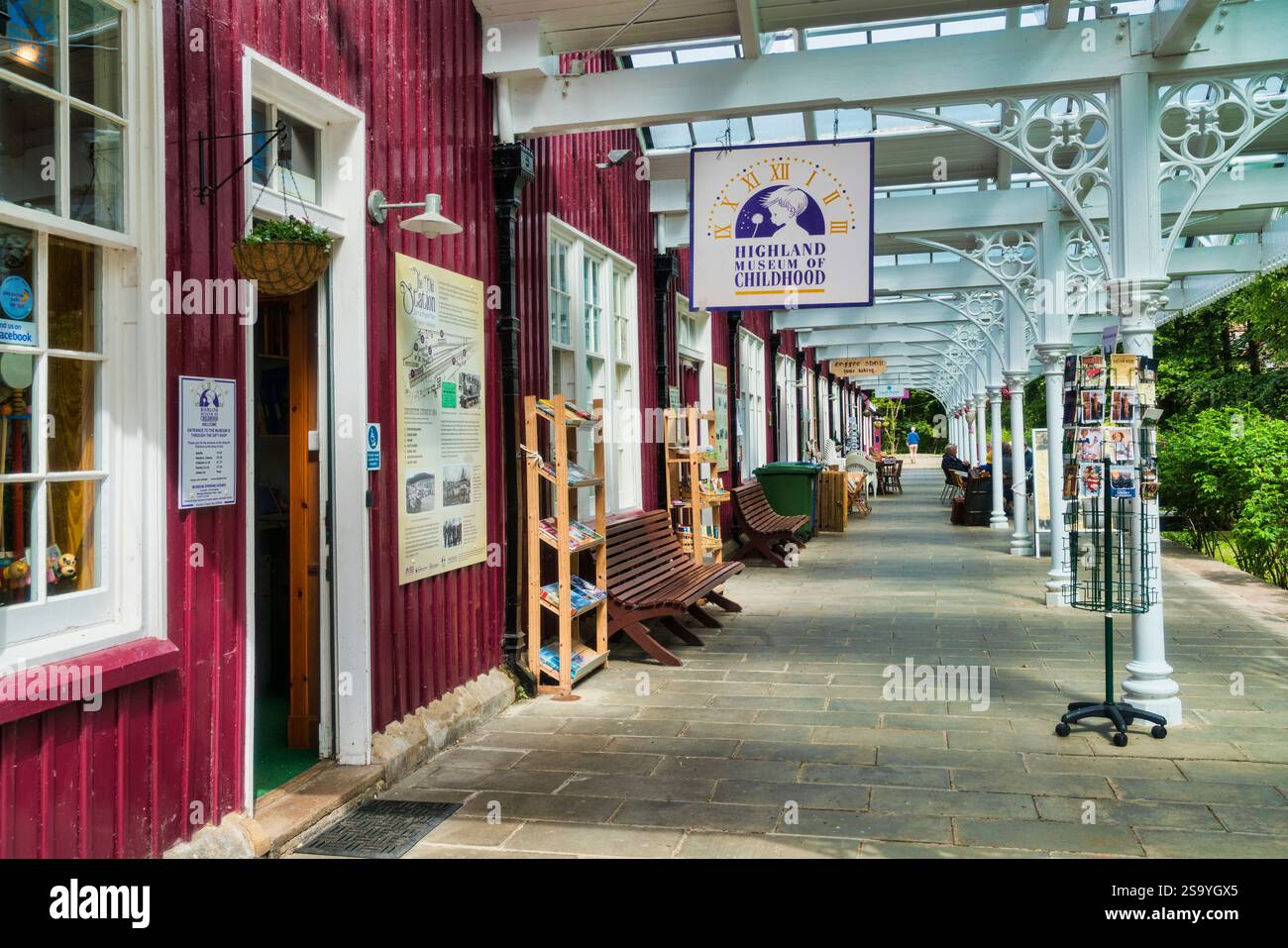 Strathpeffer victorian railway Station, visitor centre, Museum of ...