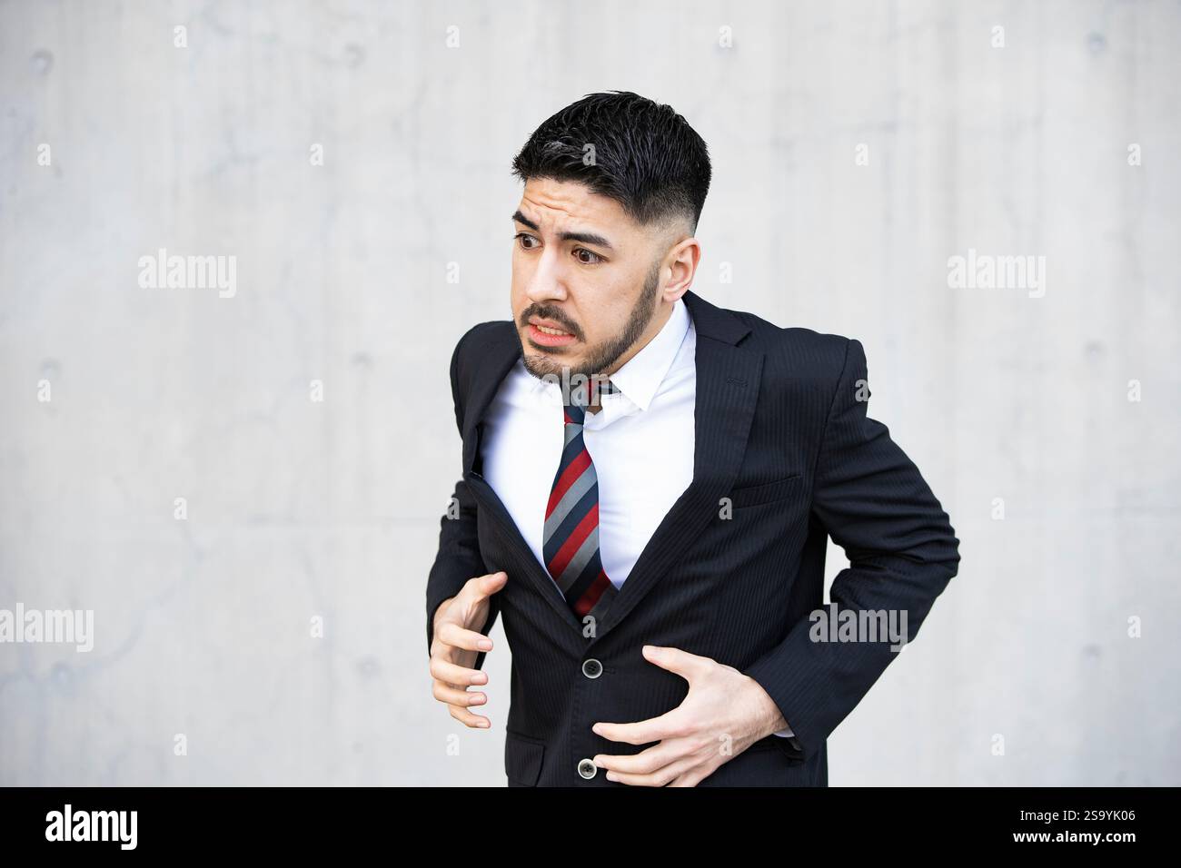 Businessmen, anger and despair Stock Photo - Alamy