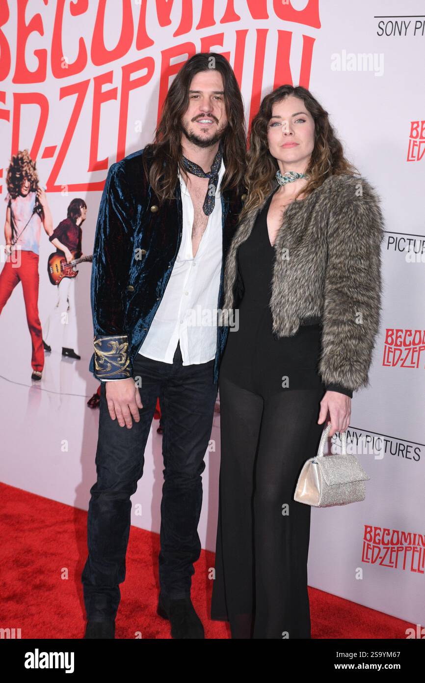 Hollywood, California, USA 27th January 2025 Musician John Notto of ...