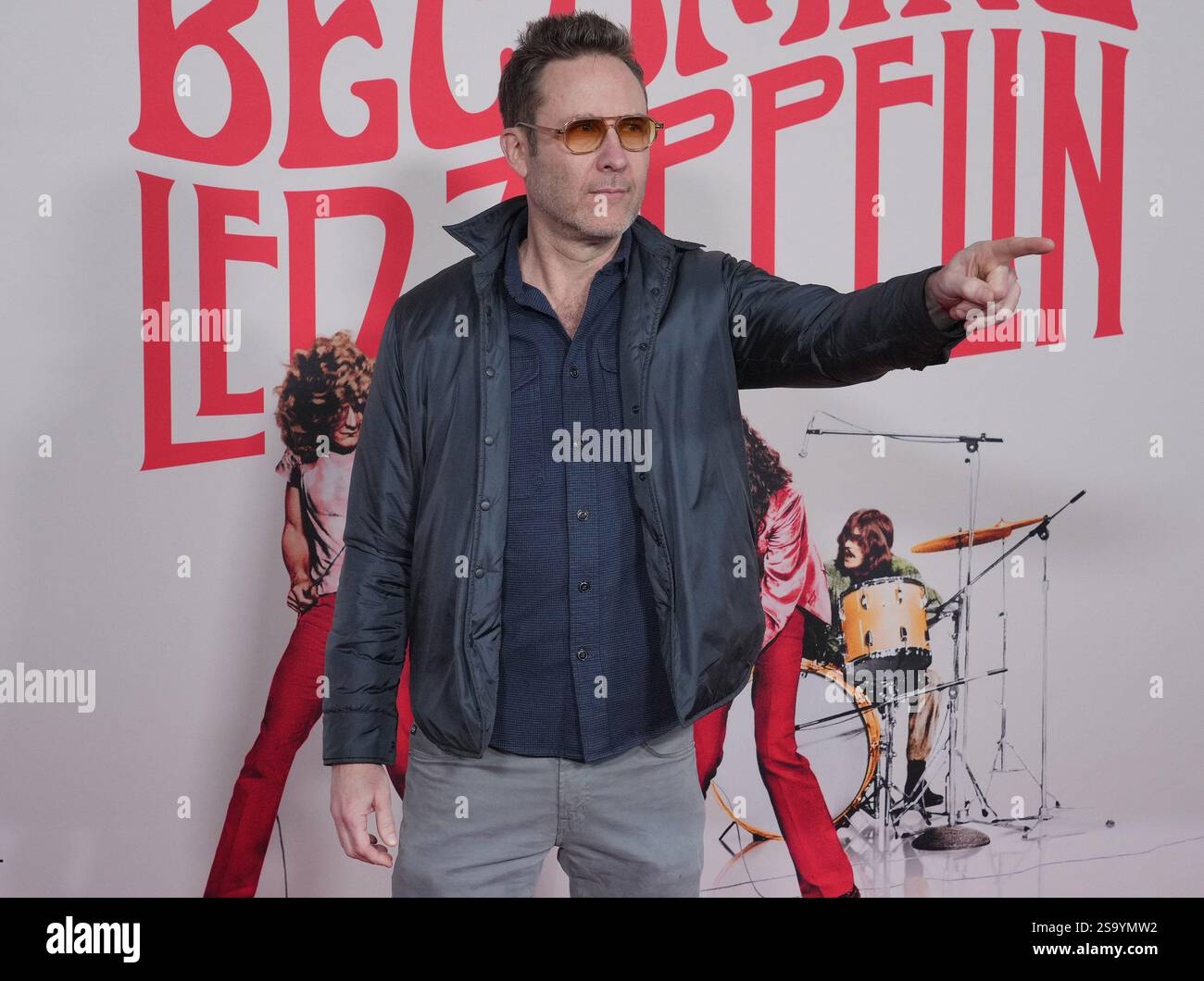 Michael Rosenbaum arrives at the BECOMING LED ZEPPELIN Los Angeles ...