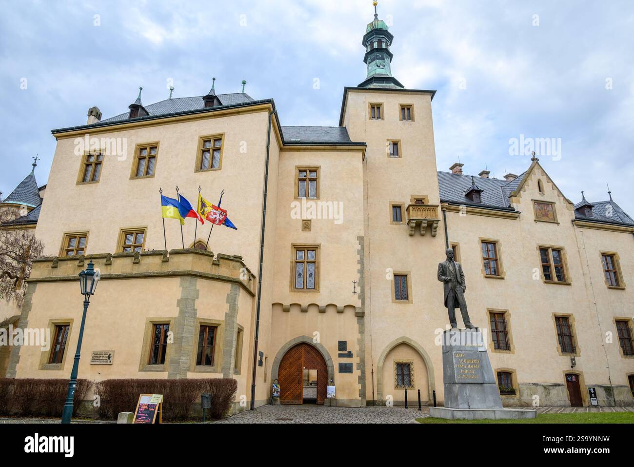 Italian Court palace, former seat of the central mint of Bohemia, royal ...