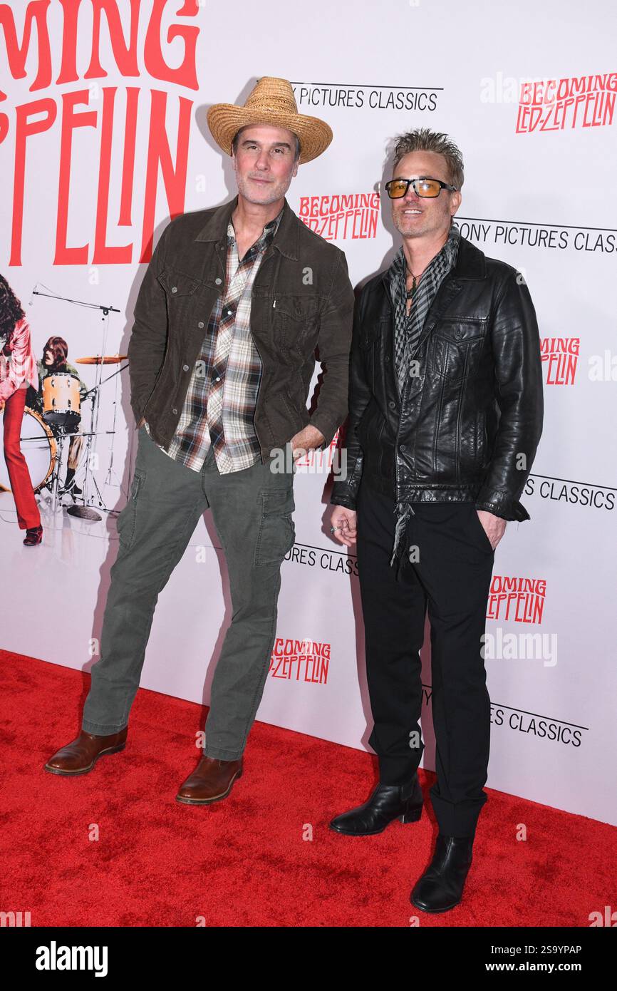 Hollywood, California, USA 27th January 2025 Musicins Robert DeLeo and ...