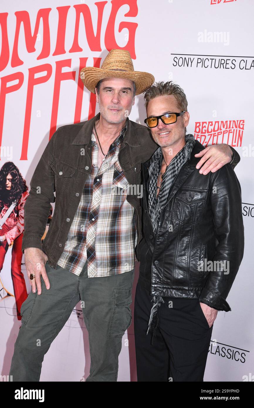 Hollywood, California, USA 27th January 2025 Musicins Robert DeLeo and ...