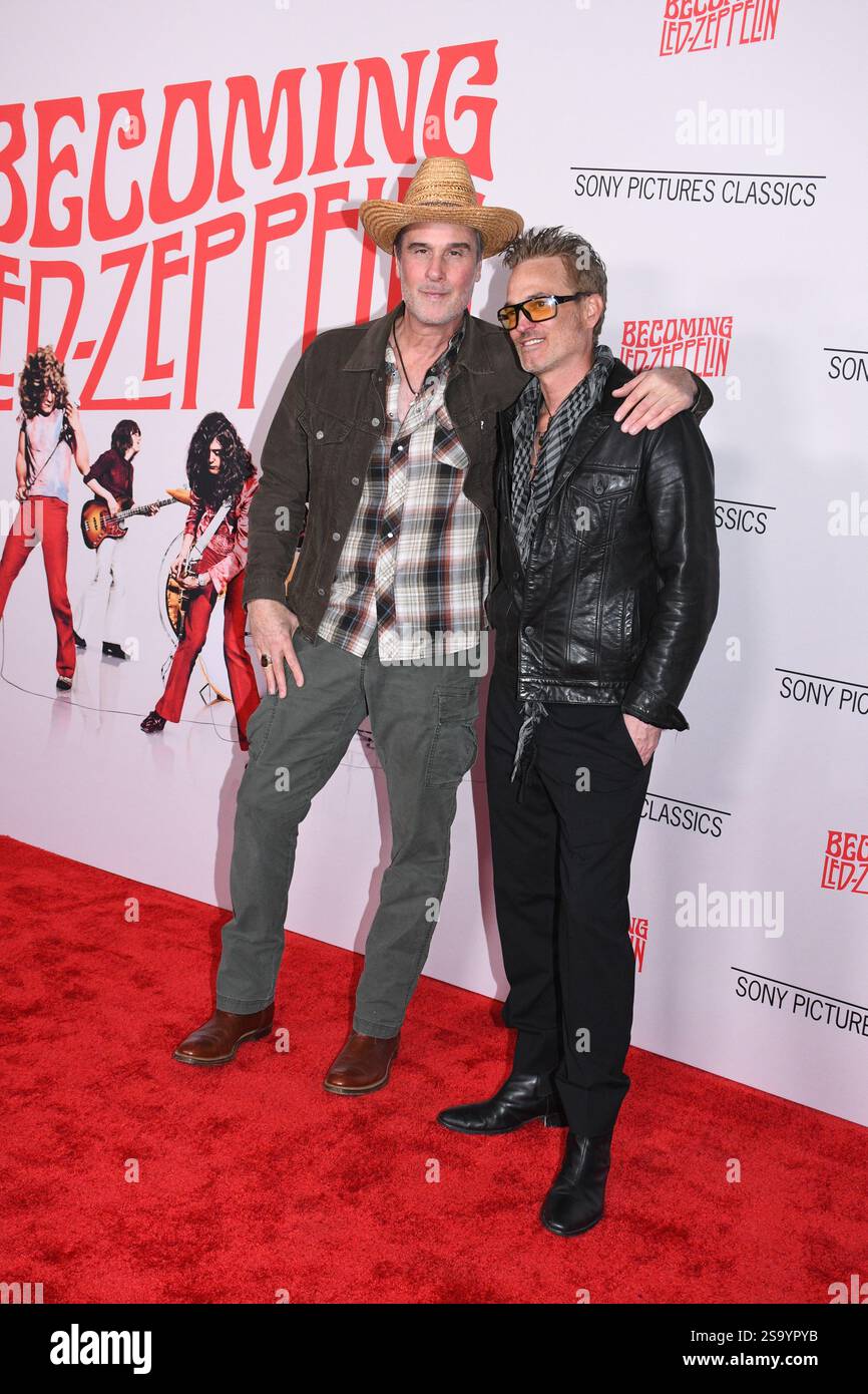 Hollywood, California, USA 27th January 2025 Musicins Robert DeLeo and ...