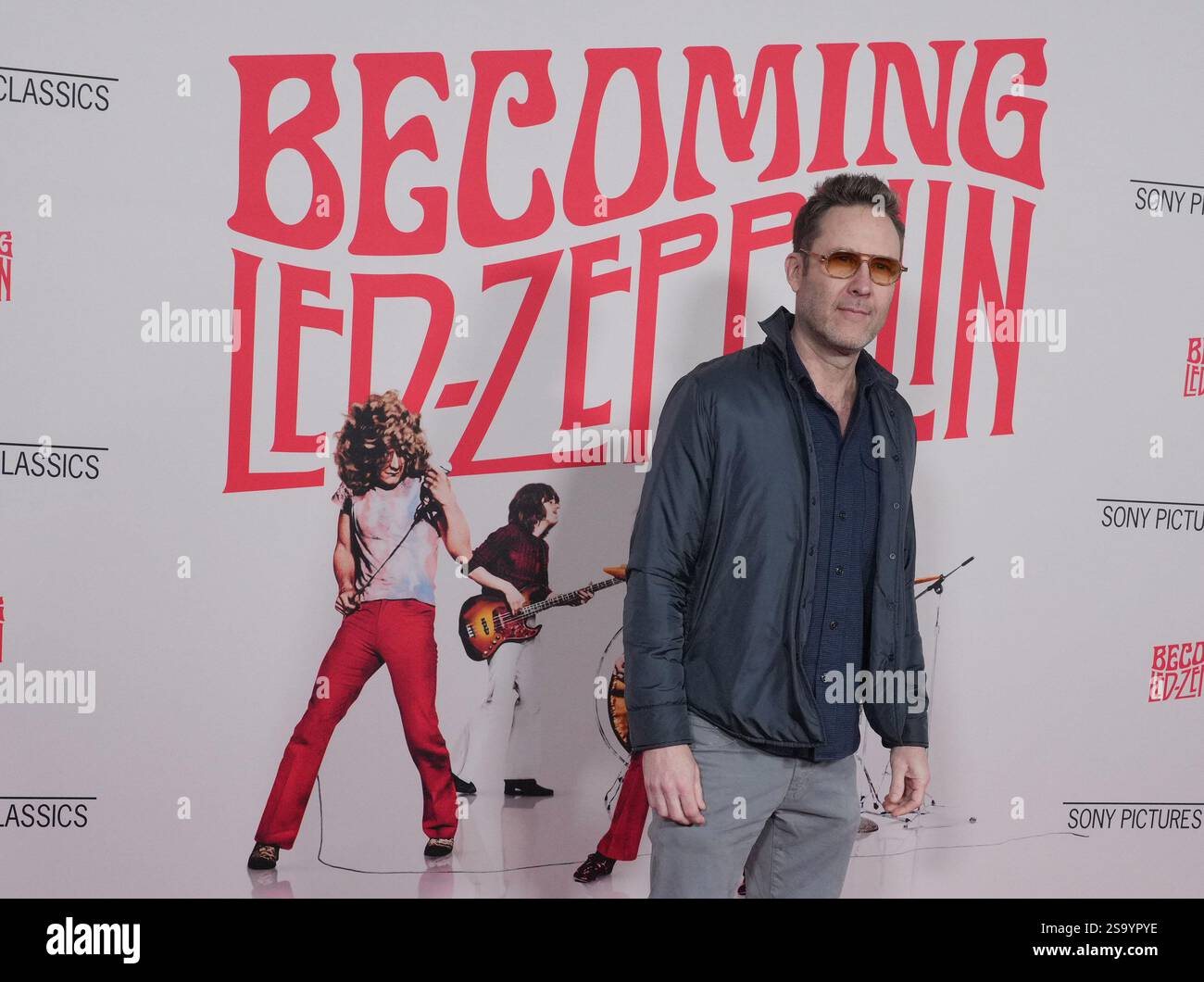 Michael Rosenbaum arrives at the BECOMING LED ZEPPELIN Los Angeles ...