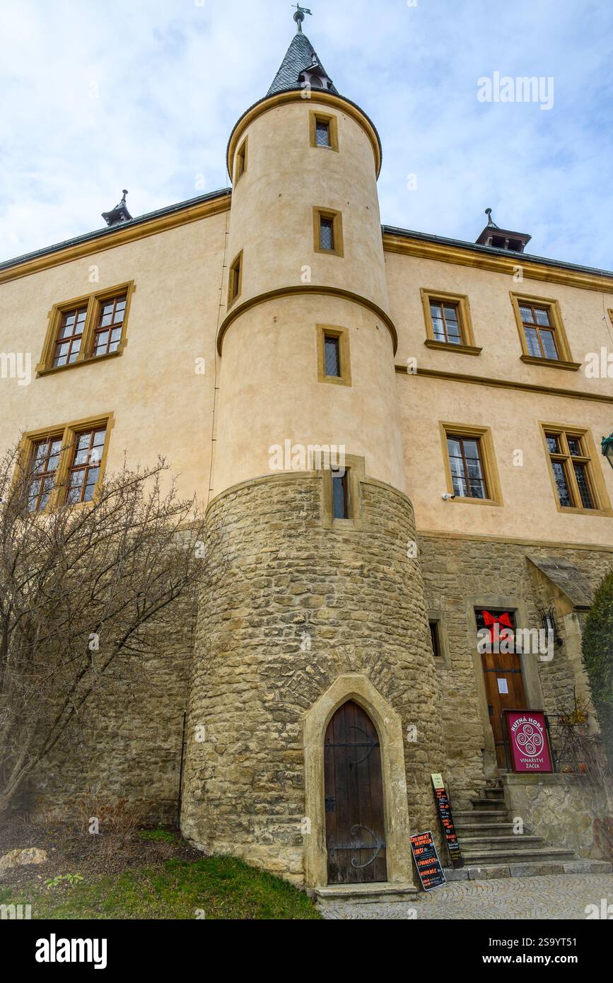 Italian Court palace, former seat of the central mint of Bohemia, royal ...