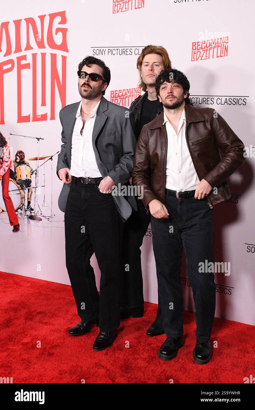 Hollywood, California, USA 27th January 2025 Chris Alderton, Matthew ...