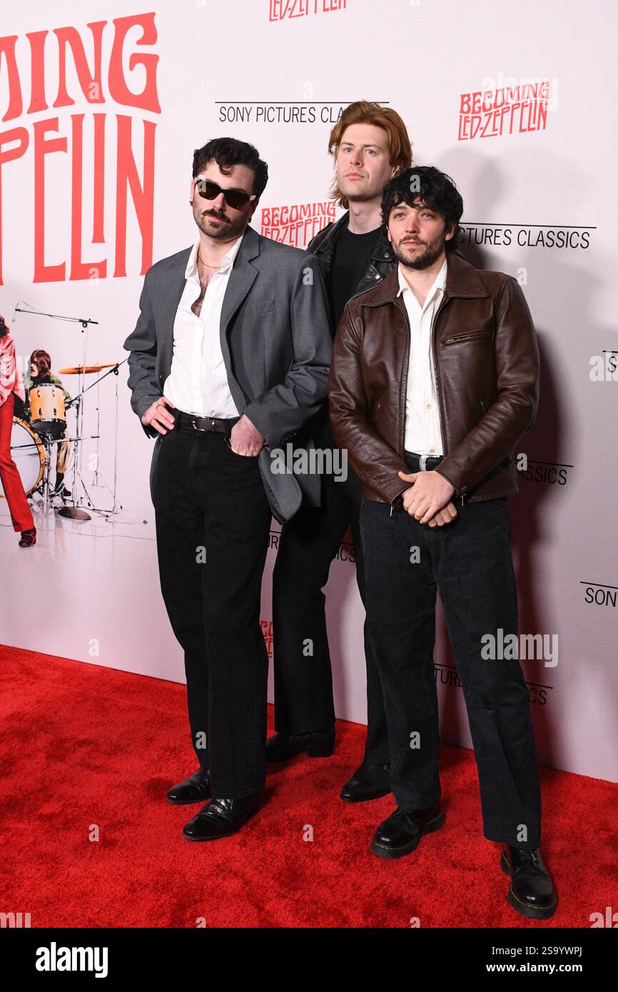 Hollywood, California, USA 27th January 2025 Chris Alderton, Matthew ...