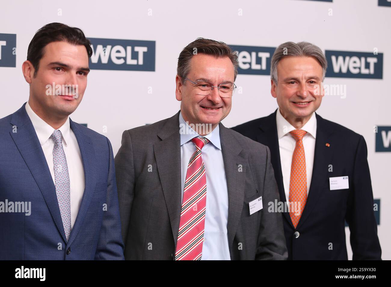 Berlin, Deutschland, 28.01.2025: Axel-Springer-Haus: Welt ...