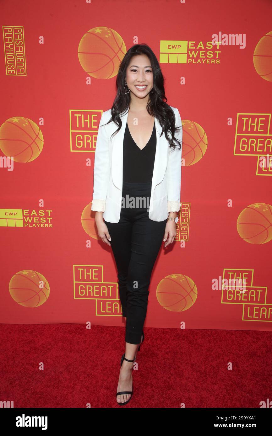 Shannon Dang arrives at the opening night of "The Great Leap" at The ...