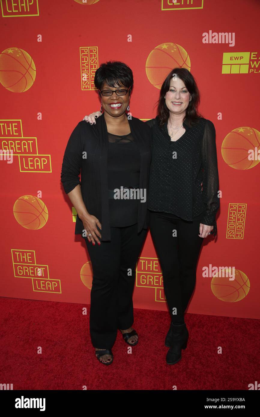 Monique Edwards and Erin Alden arrives at the opening night of "The ...