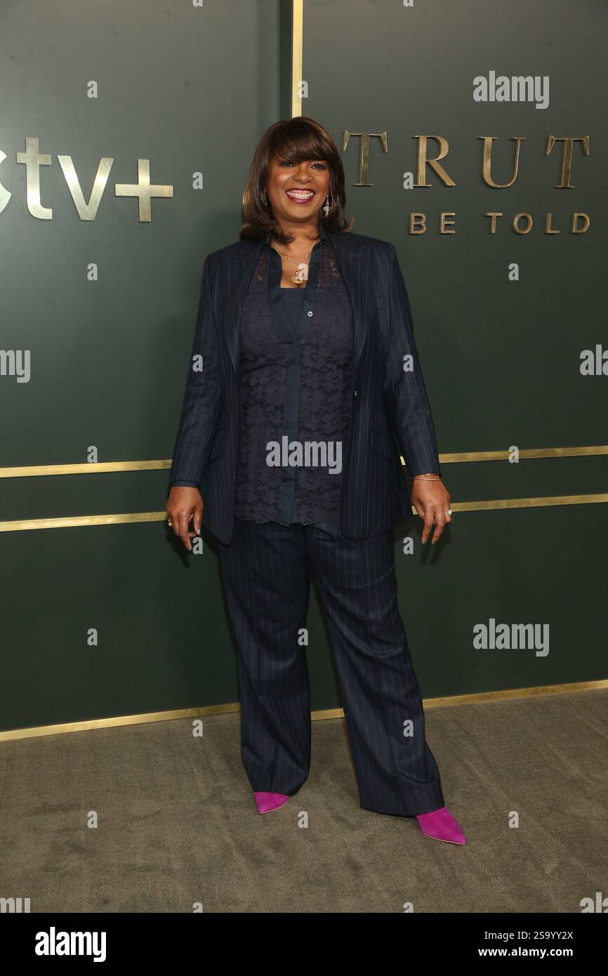 Nichelle Trambell Spellman at the 'Truth Be Told' TV show premiere ...
