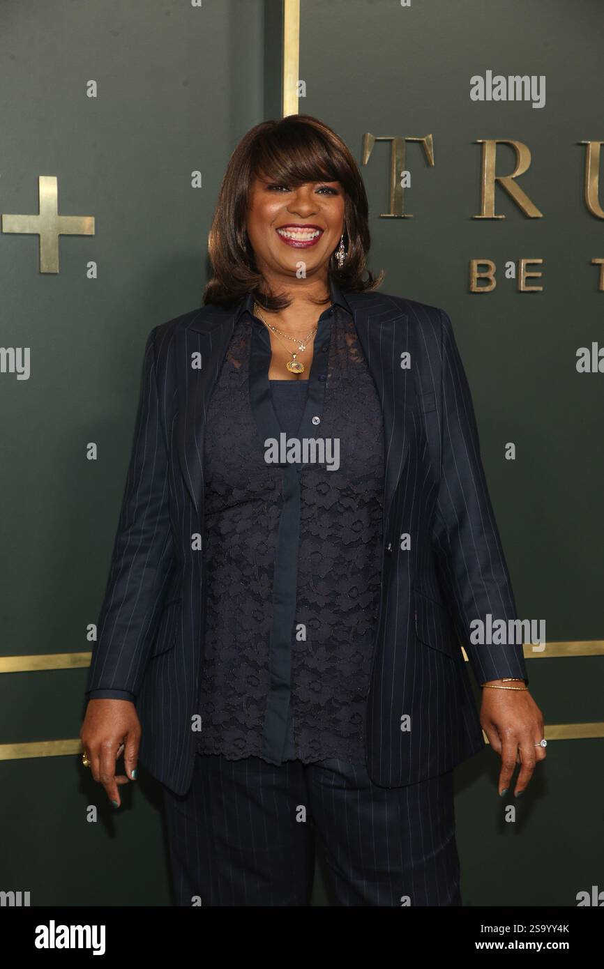 Nichelle Trambell Spellman at the 'Truth Be Told' TV show premiere ...