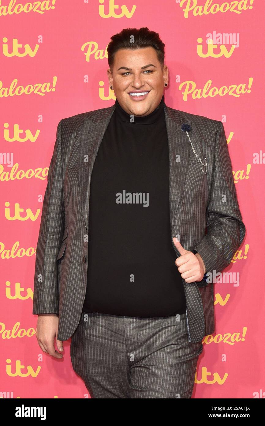 David Potts attends ITV Palooza!, at the Royal Festival Hall in London ...