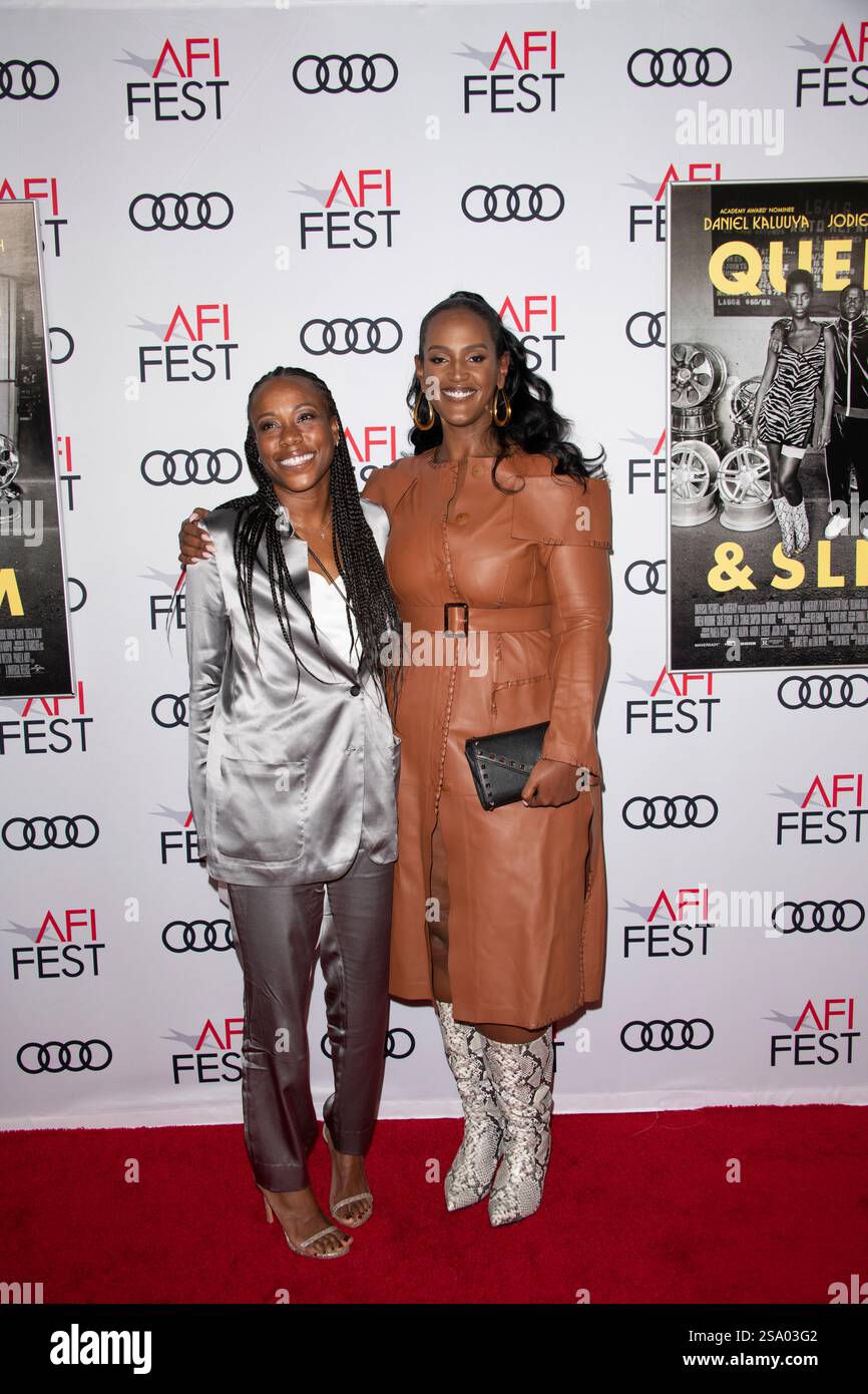 Ethiopia Habtemariam at the 'Queen and Slim' film premiere, Arrivals ...
