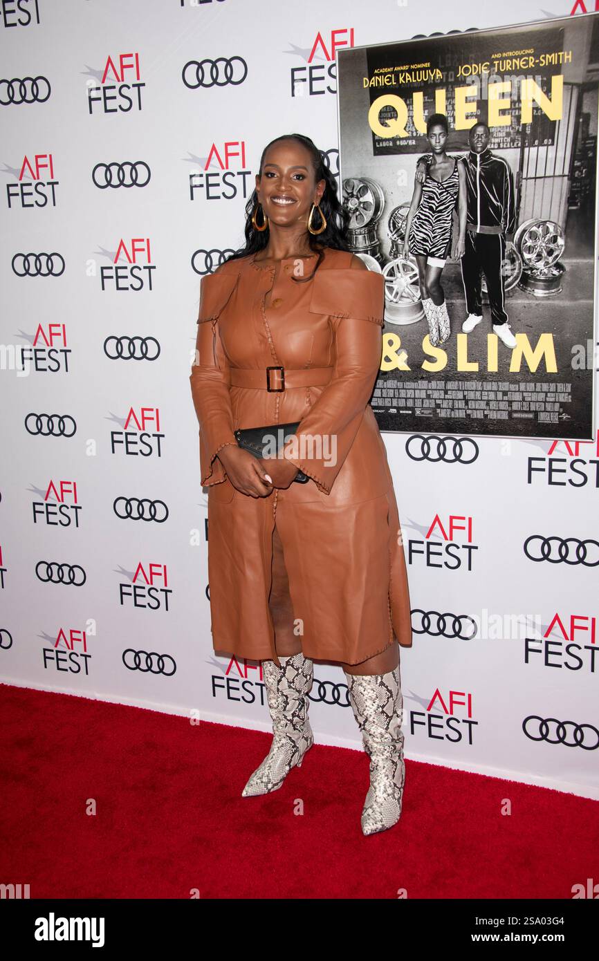 Ethiopia Habtemariam at the 'Queen and Slim' film premiere, Arrivals ...