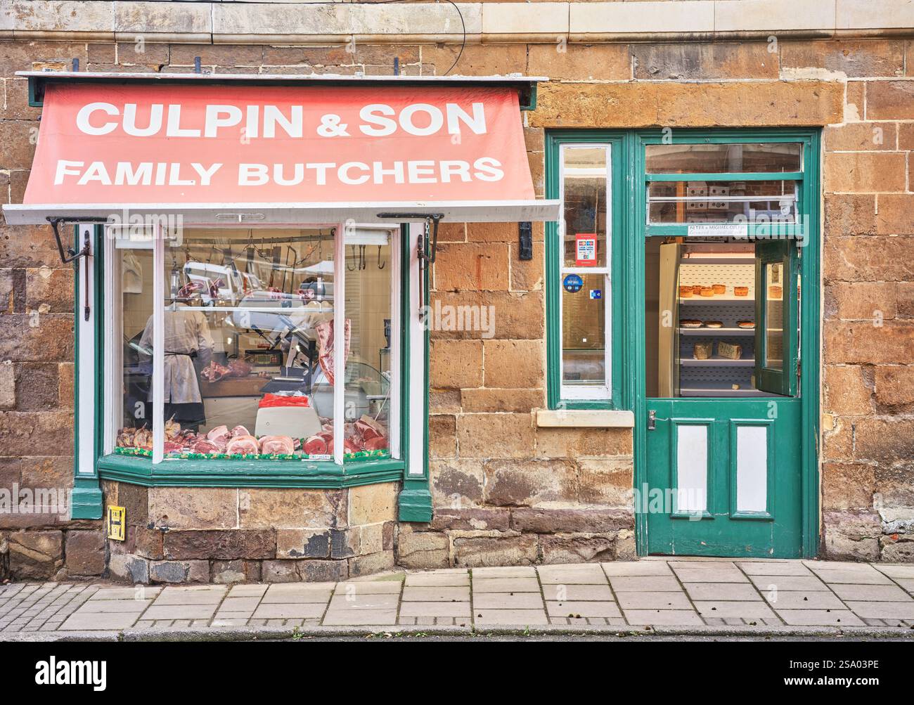 Butchers shop window uk hi-res stock photography and images - Alamy