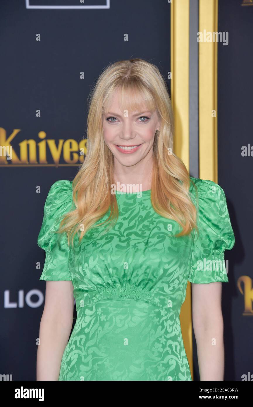Riki Lindhome At The Knives Out Film Premiere Arrivals Regency