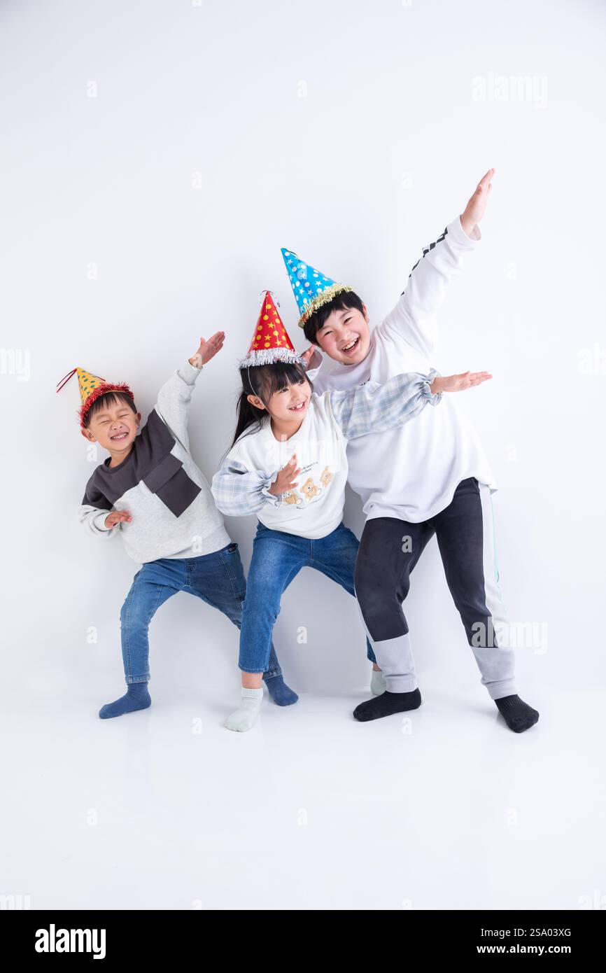 Child in makeover pose Stock Photo - Alamy