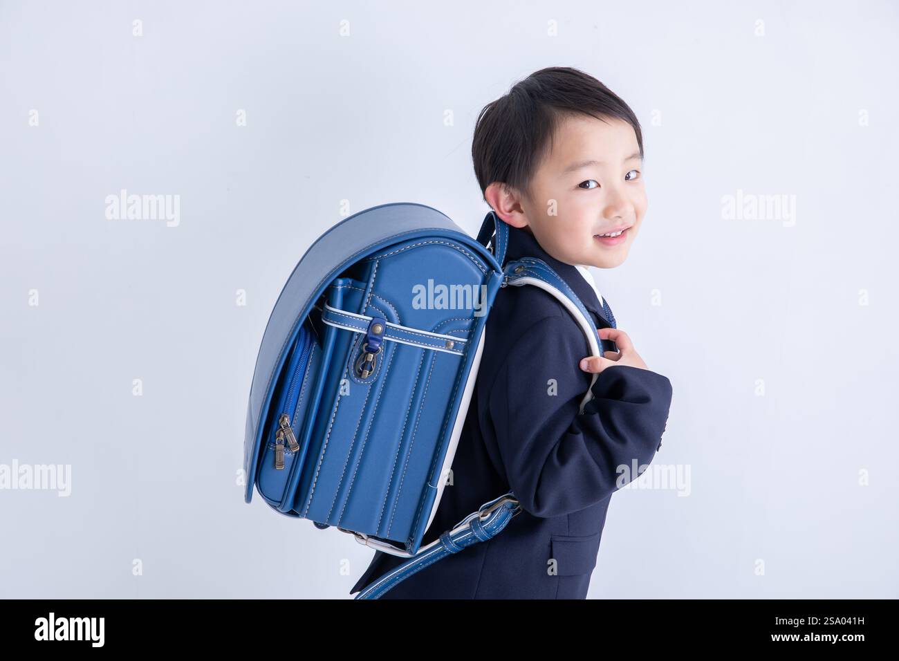 New first-grader at primary school Stock Photo - Alamy