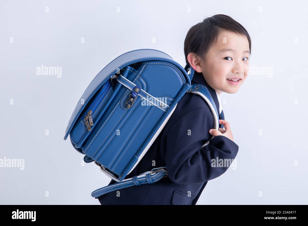 New first-grader at primary school Stock Photo - Alamy