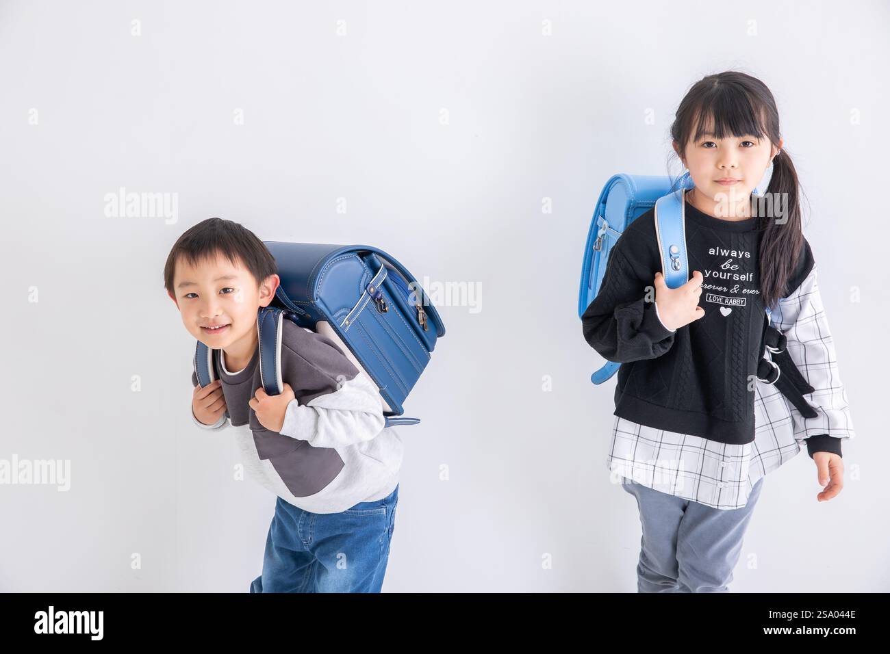 Lower primary school boys and girls Stock Photo - Alamy