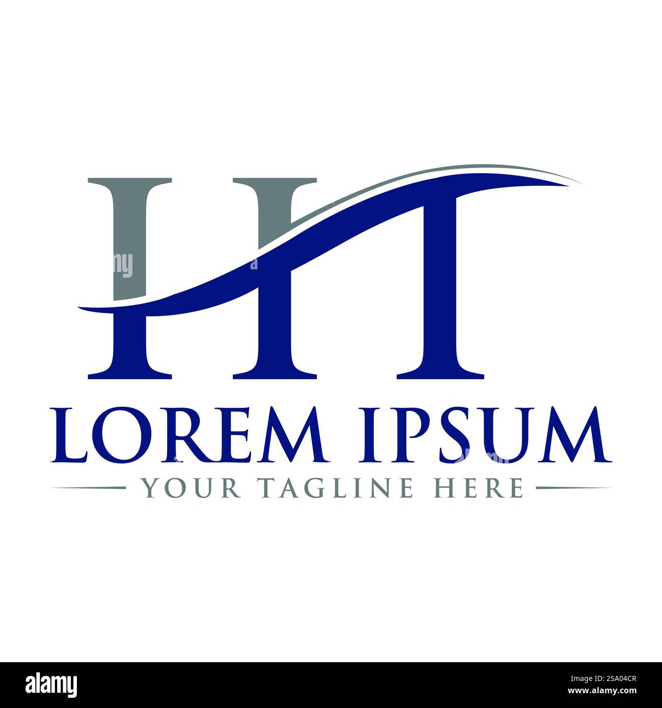 H letter law logo hi-res stock photography and images - Alamy